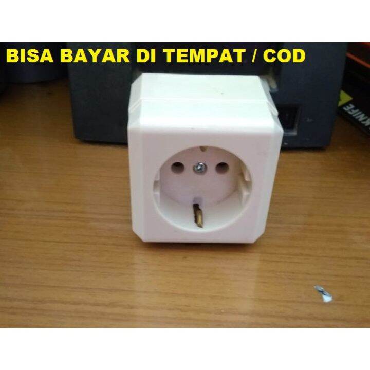 STOP KONTAK OB BROCO TIMBUL TEMPEL TEMBOK SOKET OUTLET OUTBOW TEMPEL ...