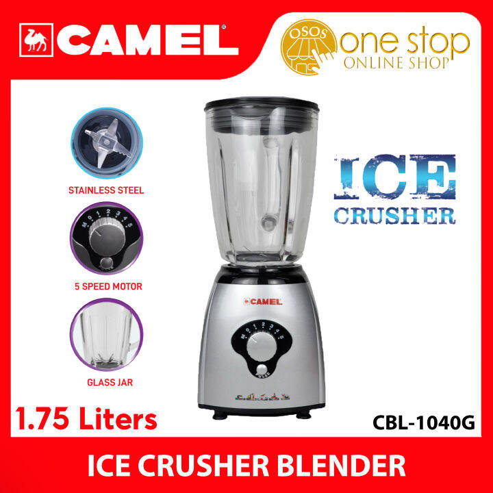 Camel Appliances Ice Crushing Blender 1.75L CBL-1040G •OSOS• | Lazada PH