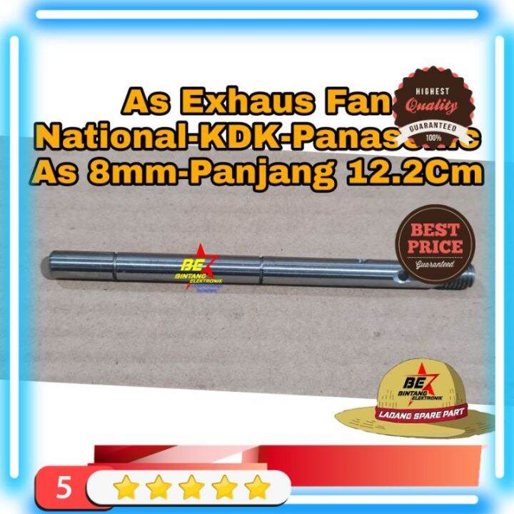 BS COD AS EXHAUS NATIONAL ASLI AS KIPAS EXAUS KDK AS EXSOS PANASONIC PANJANG 12.2 CM | Lazada ...
