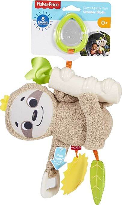 🧸💗โมบายสล็อตดึงปล่อยสั่นได้ แขวนรถเข็น แบรนด์ Fisher-Price Baby Toy ...