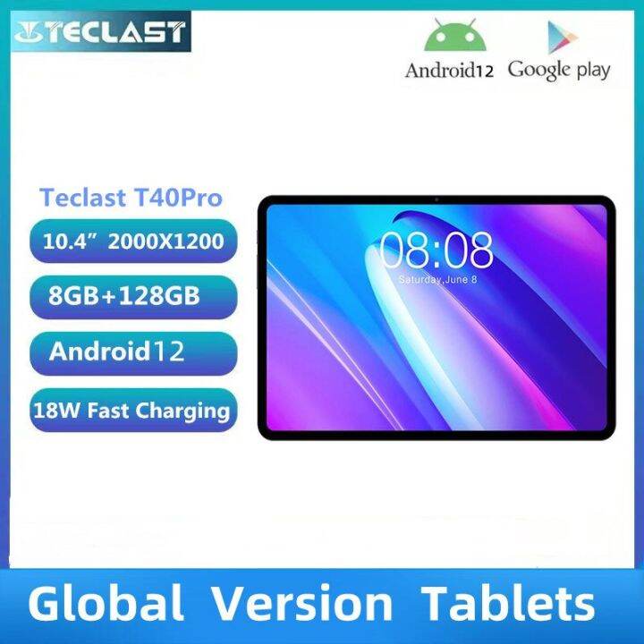 Teclast T40 Pro 8GB RAM 128GB ROM 10.4-inch tablet 2000x1200 UNISOC ...