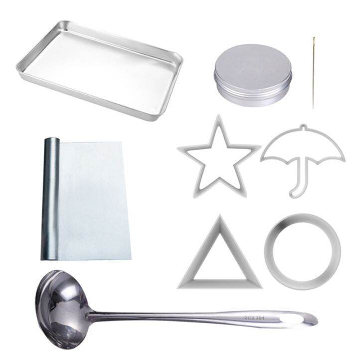 Squid Game Dalgona Korean Sugar Candy Making Tools Set Squid Game Sugar ...