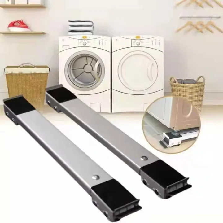 TJA Multi-Functional Bracket Washing Machine Stand Movable Adjustable ...
