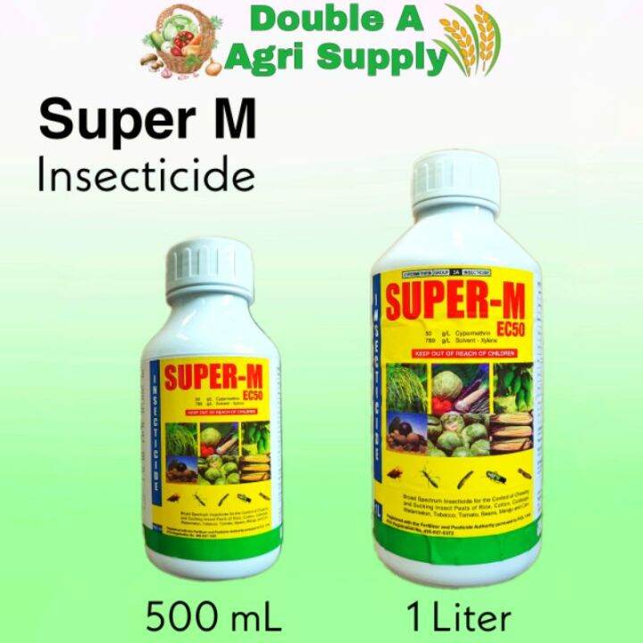 Super M (Cypermethrin) Insecticide / Pests Control | Lazada PH