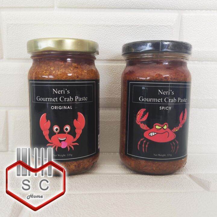 SC Neri's Gourmet CRAB Paste in Original and Spicy Flavor | Lazada PH