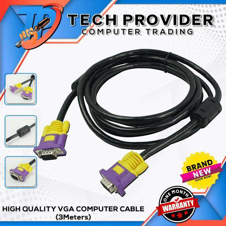 Heavy Duty VGA - VGA Computer Cable 3Meters ,High Quality 15 Pin VGA ...