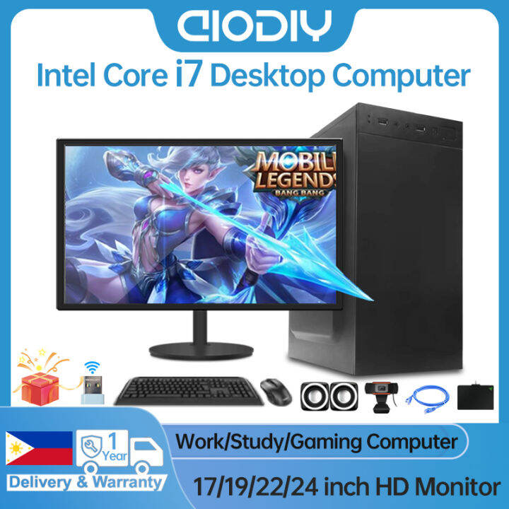 AIODIY Desktop Computer Original nd New Inter Core i3i5i7 16G 512G SSD ...