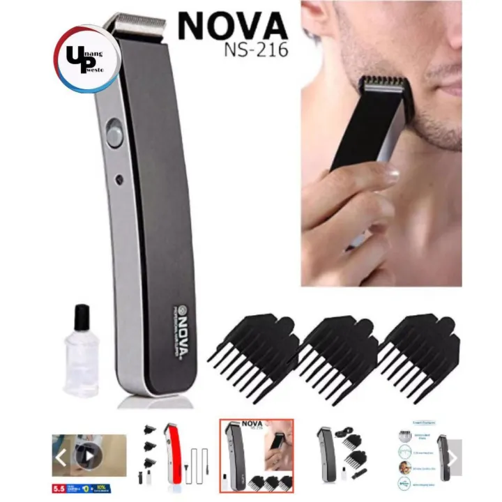 Nova Professional Hair Clipper Razor Trimmer - Y13 | Lazada PH