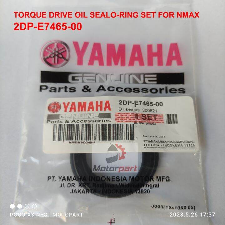 TORQUE DRIVE OIL SEAL & ORING SET for Yamaha Nmax V1 V2 Aerox V1 V2 ...