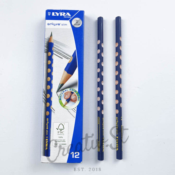 Lyra Groove Pensil Anak Segitiga Junior Triangular Pencil | Lazada ...