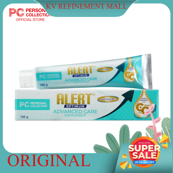 Original Alert Optimum Advanced Care Toothpaste 160g Personal ...
