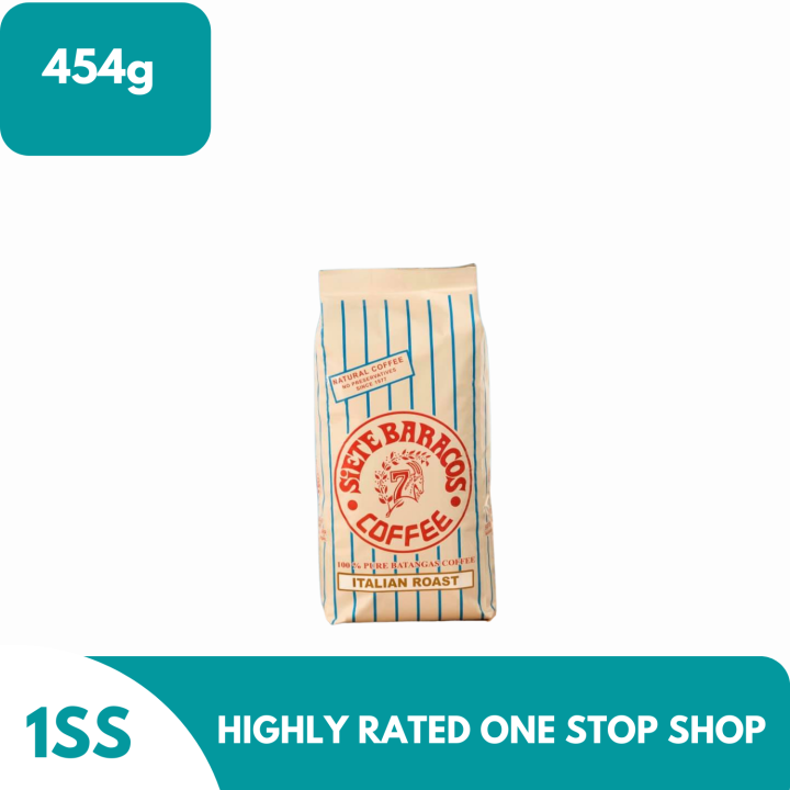 Siete Baracos Coffee Italian Roast 454g | Lazada PH