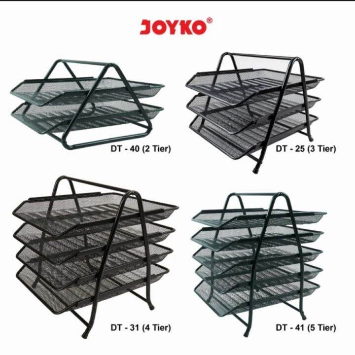 Rak Document Tray 5 susun JOYKO DT41/Paper Tray/Elevated Letter Tray ...