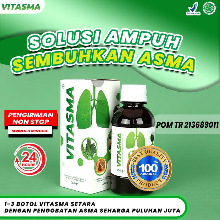 Madu Herbal Vitasma Atasi Masalah Pernafasan Batuk Kering Berdahak Dan ...
