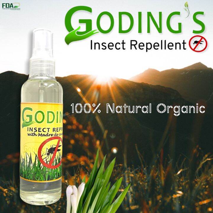 Goding's Insect Repellent Natural Citronella Mosquito Block Insect ...