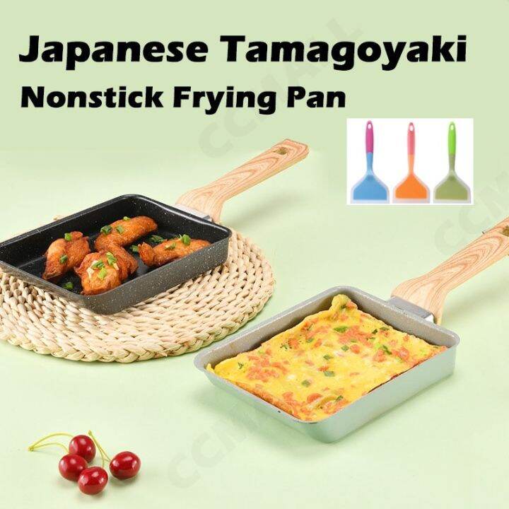 Japanese Square Omelette Pan Non-Stick Frying Pan Induction Tamago ...