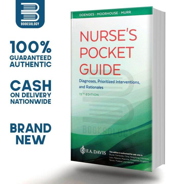 NURSE'S POCKET GUIDE 15th Edition (NANDA) - Doenges Moorhouse Murr ...