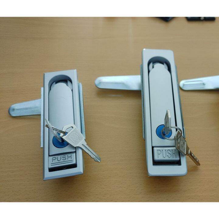 【High Quality】 Panel Push Lock With Key MS712 and MS713 | Lazada PH
