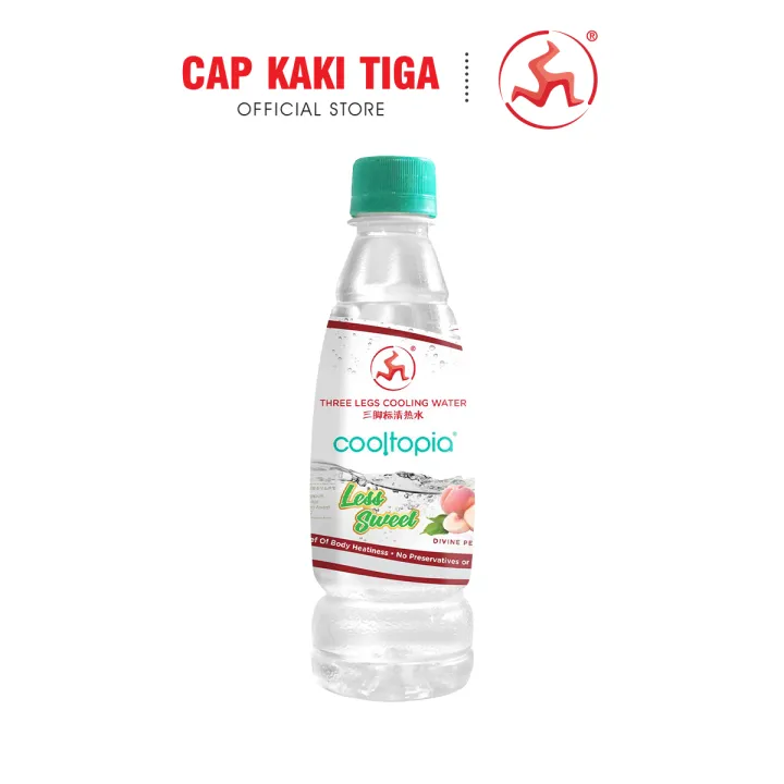 THREE LEGS COOLTOPIA COOLING WATER 320ML-PEACH | Lazada
