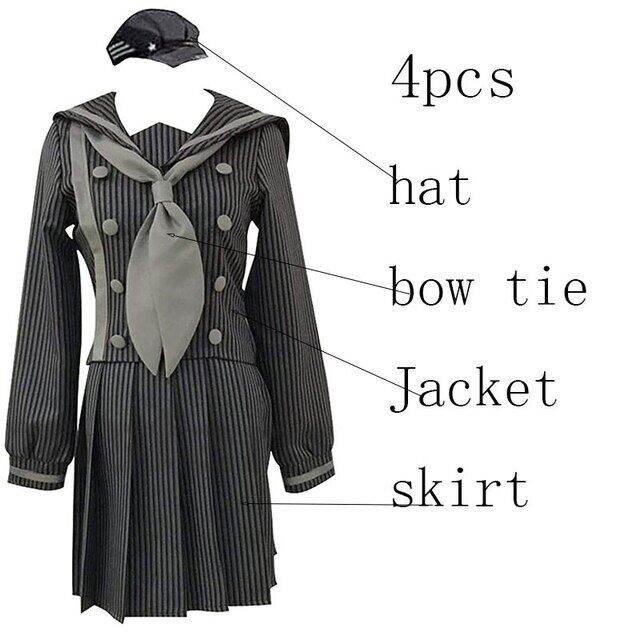 Anime Danganronpa V3 Saihara Shuichi Cosplay Costume School Uniform ...
