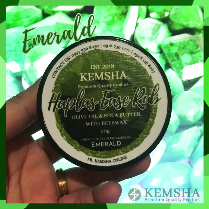 Haplas Ease Rub-Emerald | Lazada PH