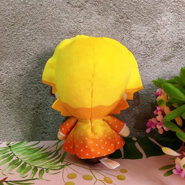 Demon Slayer: Kimetsu no Yaiba Sitting Agatsuma Zenitsu Plush Doll ...