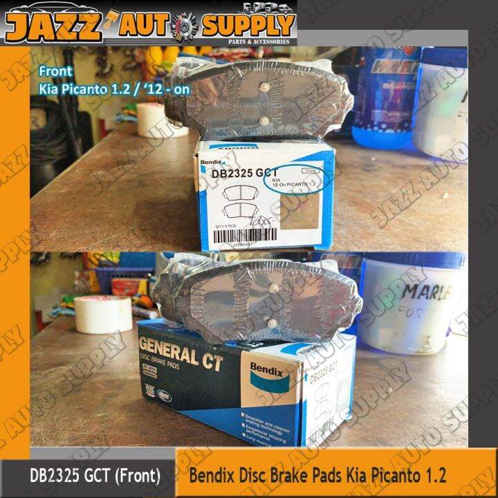 Bendix Brake Pad for Kia Picanto 1.2 Front (DB2325 GCT) | Lazada PH