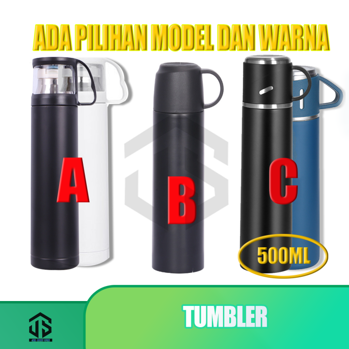 TERMOS BOTOL MINUM STAINLESS 500ML THERMOS KOPI KECIL AIR PANAS | Lazada Indonesia