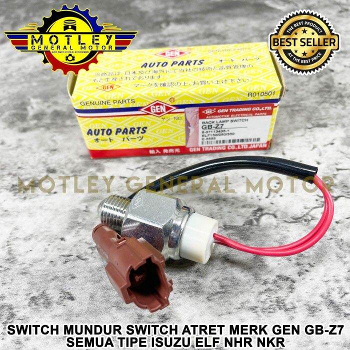 Switch Mundur Swit Reverse Atret Isuzu Elf Nhr Nkr Merk Gen Gb-Z7 ...