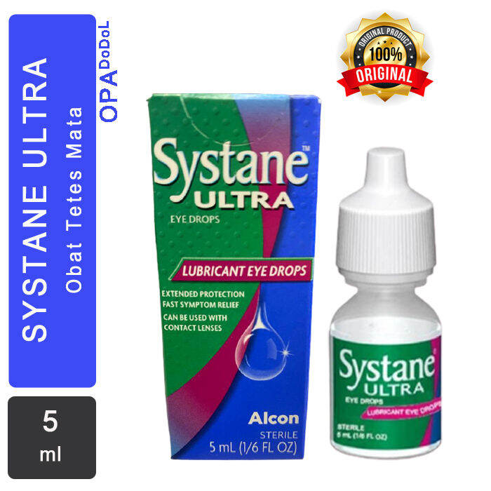 OBAT TETES MATA SYSTANE ULTRA LUBRICANT EYE DROPS 5 ML | Lazada Indonesia