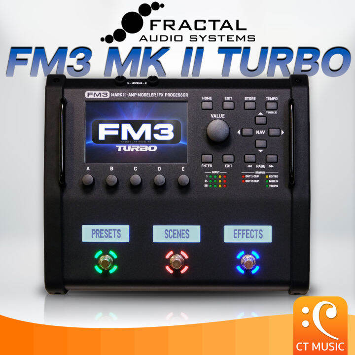 [กทม.ส่งด่วนทันที] Fractal Audio FM3 MK II Turbo เอฟเฟคกีตาร์ | Lazada ...