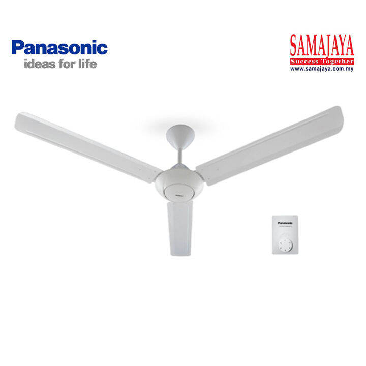 Panasonic Regulator 3 Blades Ceiling Fan F-M15A0VBWH 150cm (60") (Pre ...