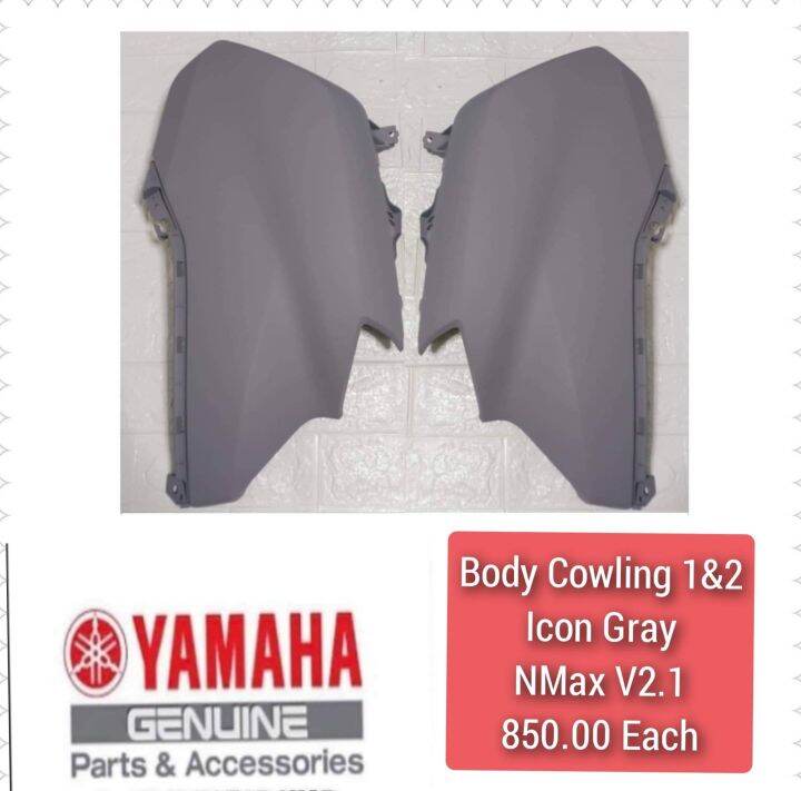 COWLING L/R ICON GRAY NMAX V2.1 YAMAHA GENUINE PARTS | Lazada PH