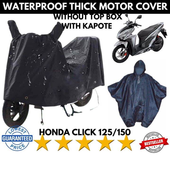 HONDA CLICK 125/150 MOTOR COVER WITH KAPOTE / HONDA CLICK 125i/150i ...