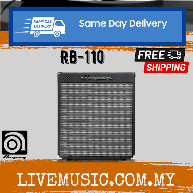 Ampeg RB-110 50-watt 1x10" Bass Combo Amplifier (RB110) | Lazada