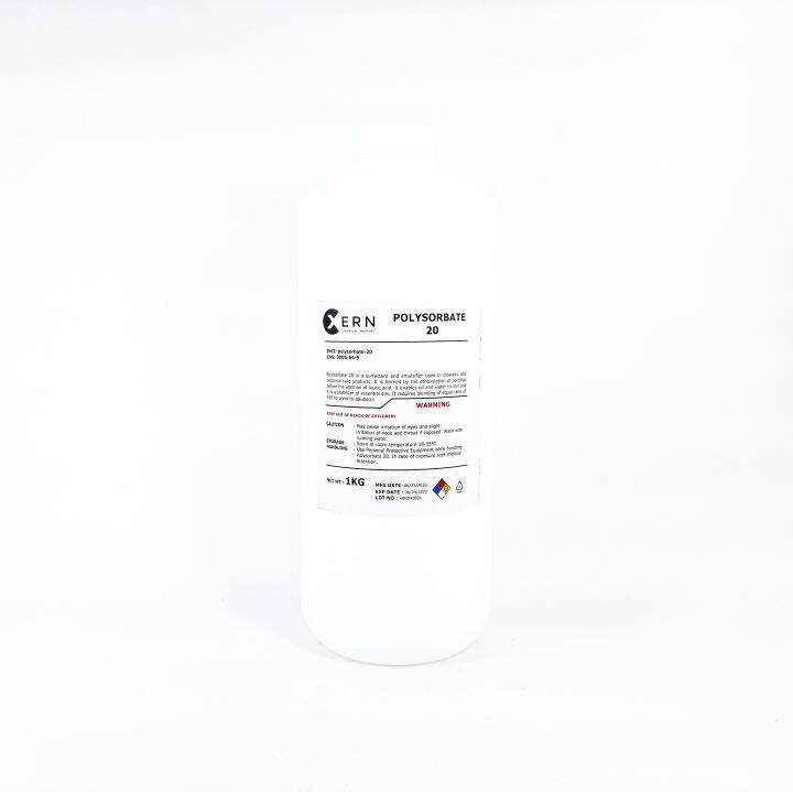 Polysorbate20 / Solubilizer / Tween20 1KG | Lazada PH