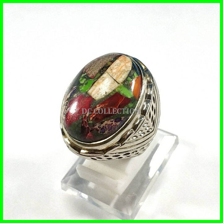 CINCIN BATU AKIK NATURAL PIRUS PYRUS PANCAWARNA AFRIKA HIGH QUALITY ...