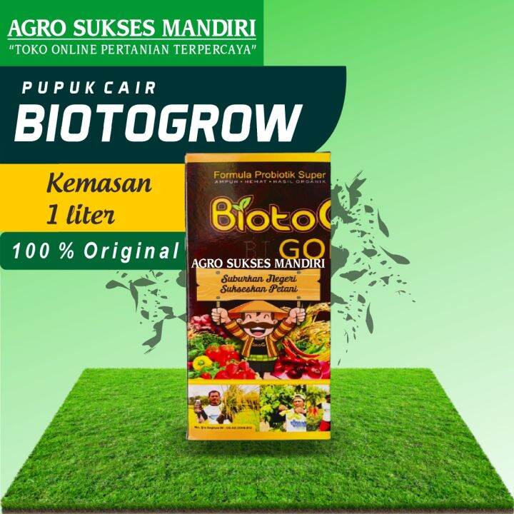 Pupuk BiotoGrow Gold Original -1 liter/Pupuk Cair BiotoGrow GOLD ...