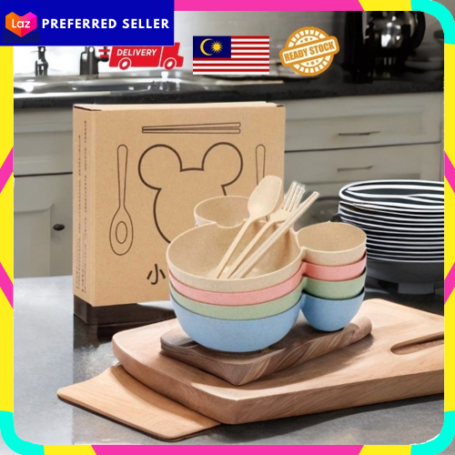 [LAZCHOICE] Kitchenware: Plastic Soup Bowl with Mickey Design and ...