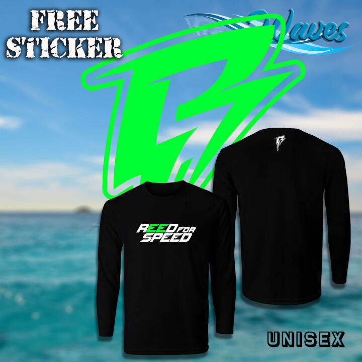 Long Sleeve Reed For Speed Reed Motovlog (free sticker) drag racing ...