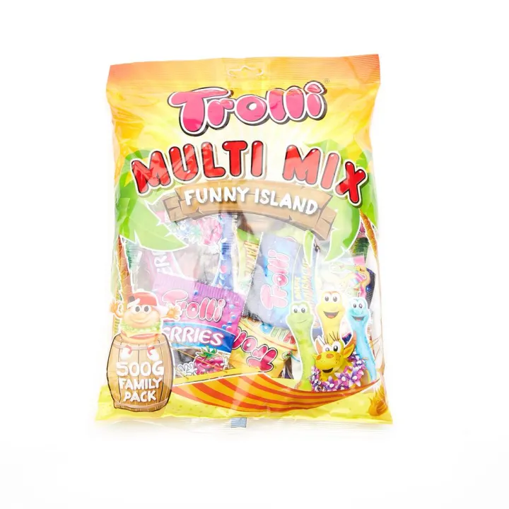 Trolli Multi Mix Funny Island Gummies 500g | Lazada PH