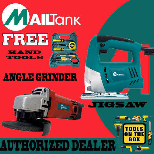 MAILTANK JIGSAW AND ANGLE GRINDER WITH FREE HANDTOOLS | Lazada PH