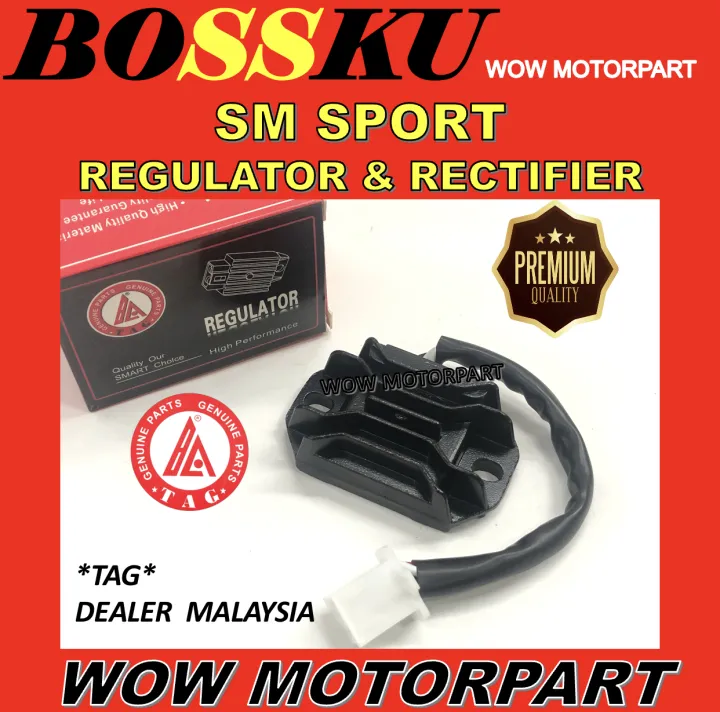 SM SPORT REGULATOR TAG SMSPORT RECTIFIER BENELLI SM SPORT110R PENGECAS ...