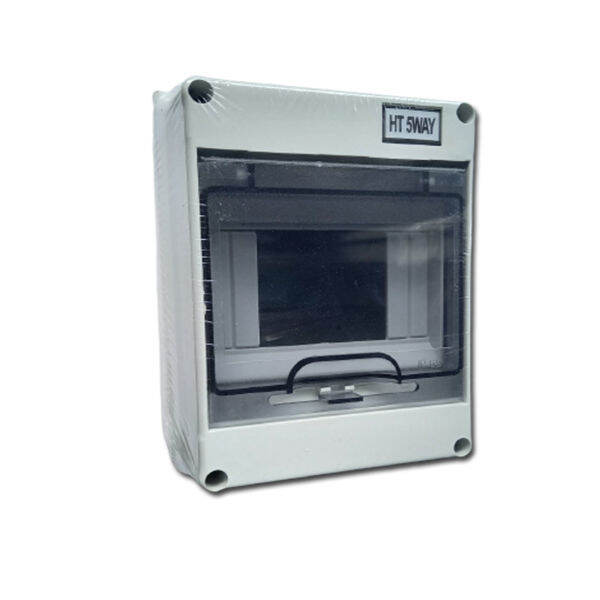 5 Way IP65 Waterproof Outdoor Electrical Enclosure Distribution Plastic Breaker Box (30pcs ...
