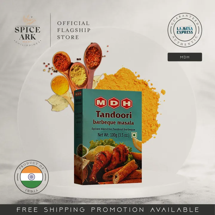 MDH Tandoori Barbeque Masala | Spice Blend | 100 Grams | La Mesa ...