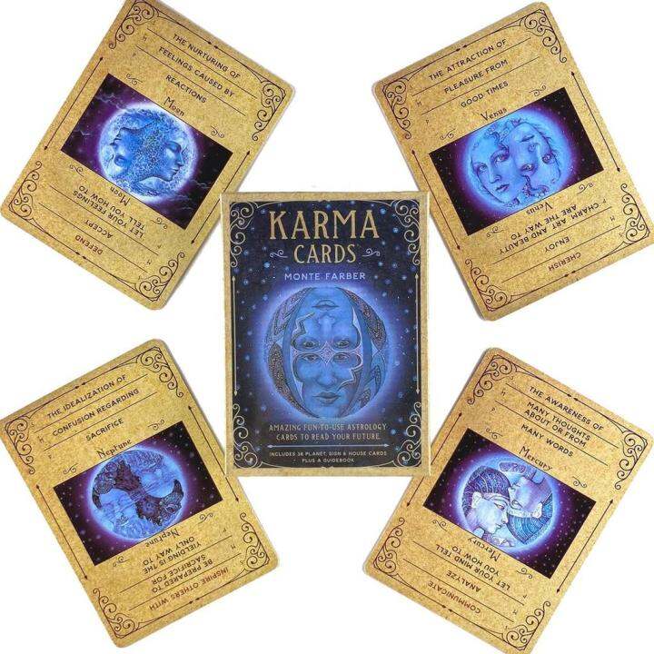 Karma Oracle Cards Leisure Party Table Game Fortune-telling Prophecy ...