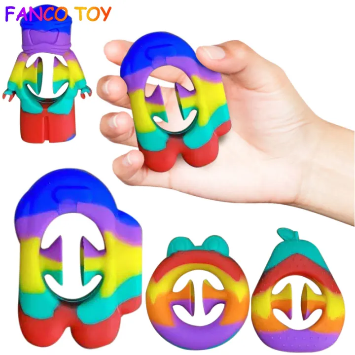 Silicone Snappers Finger Sensory Fidget Toy Party Popper Noise Maker ...