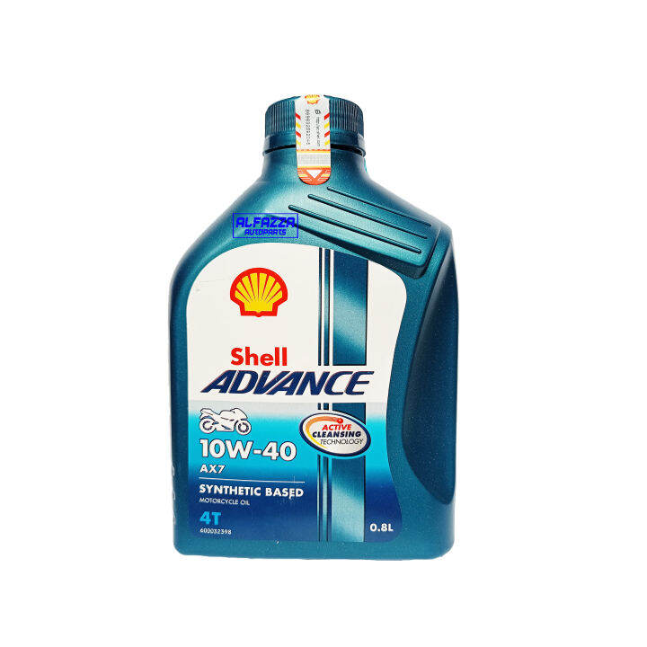 OLI SHELL ADVANCE AX7 10W40 / SHELL ADVANCE 0.8L / OLI SHELL ADVANCE ...
