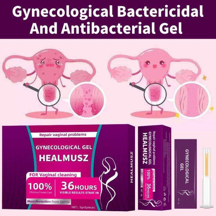 Gynecological Bactericidal Antibacterial Gel Female Anti-pruritic HPV ...