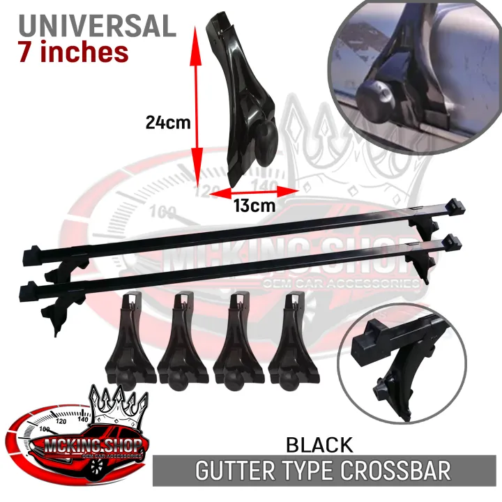 Universal Heavy Duty Gutter Type Crossbar 7 INHCES For Topload / Top ...